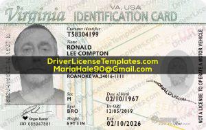Drivers License Templates [Fake ID Card, Passport PSD]